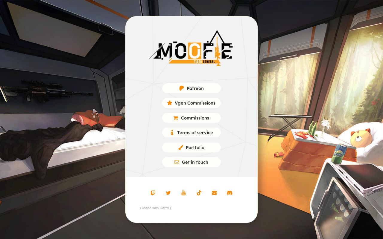 Moofie's commissions